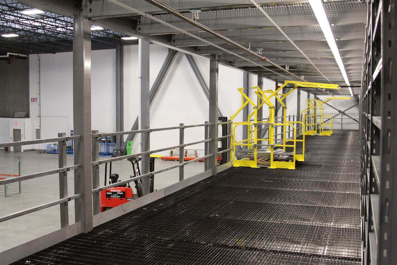 Warehouse Mezzanine Systems & Platforms - KABTech Corp
